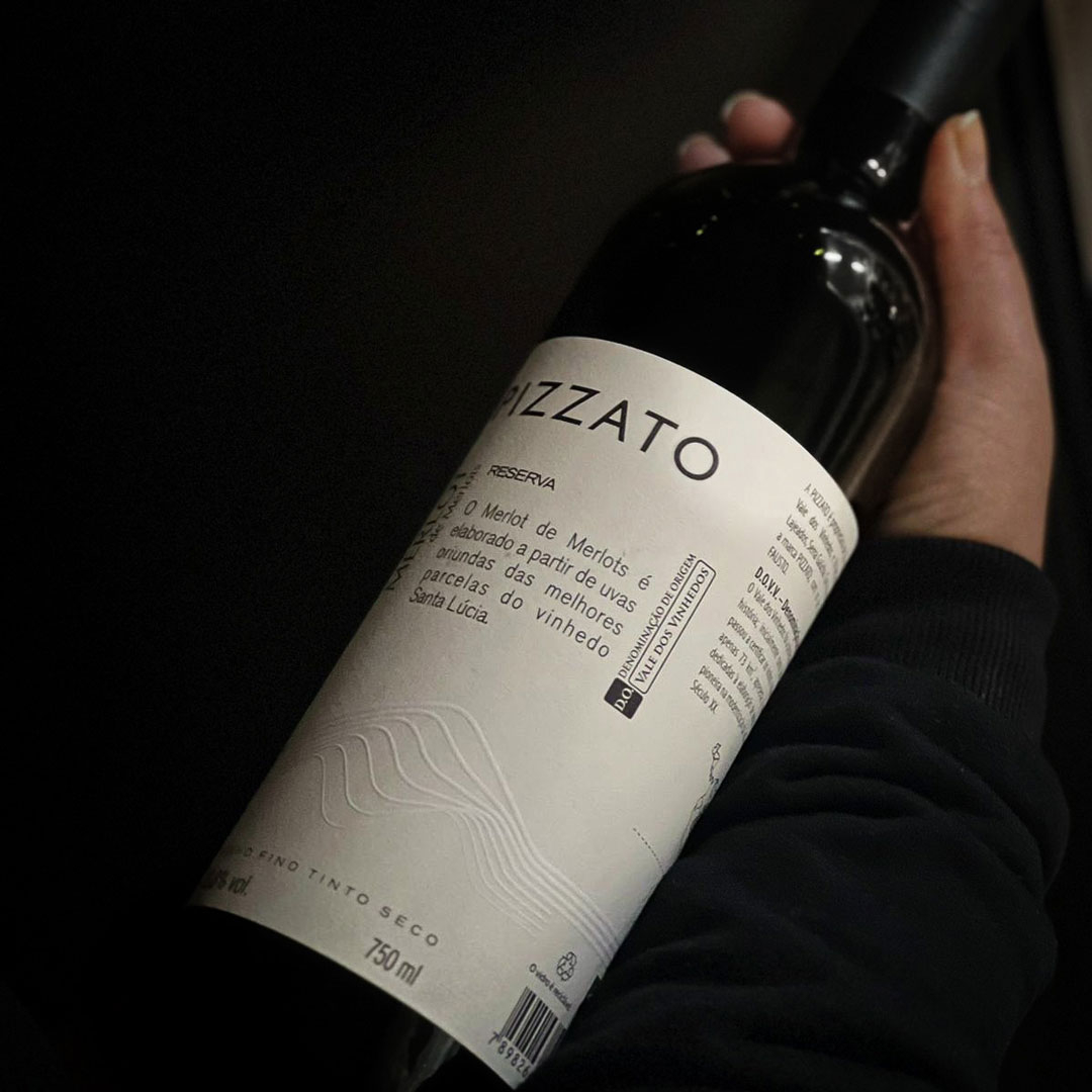 Loja Vinícola Pizzato / Vinho Seco / PIZZATO MERLOT RESERVA D.O.V.V.